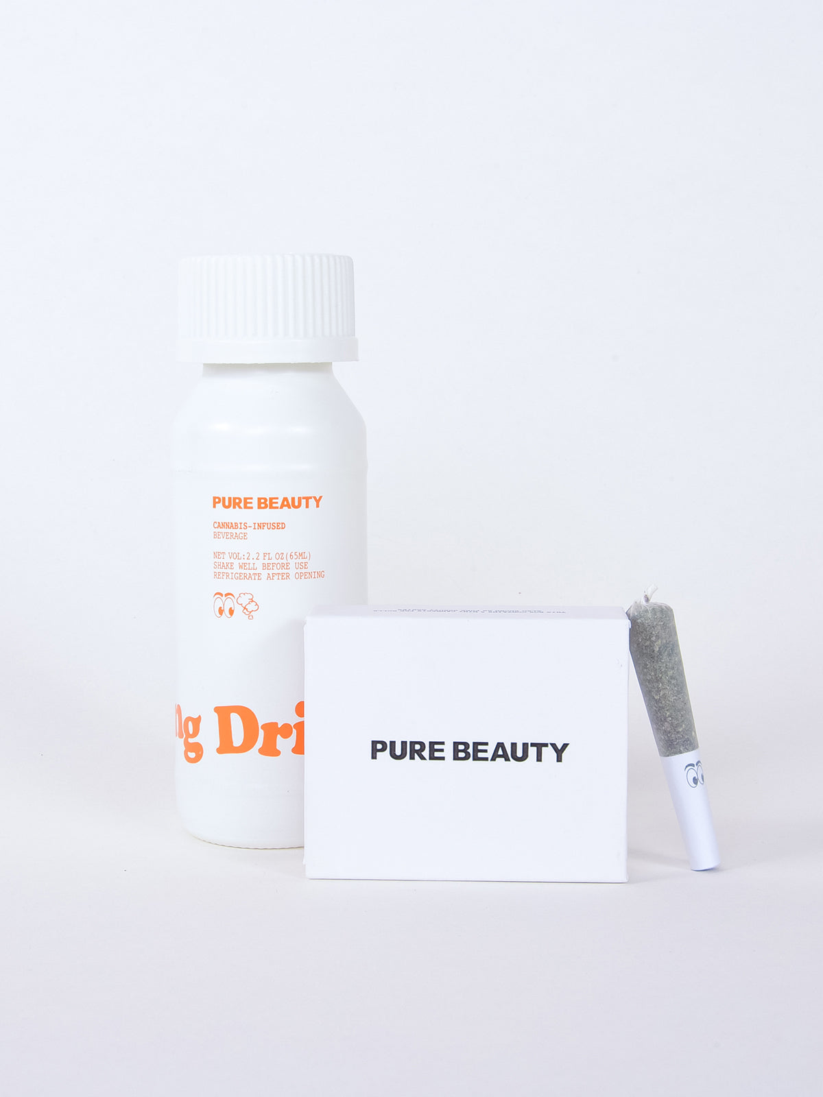 Pure Beauty Hemp Derived THC & CBD Infused Cannabis Drinks